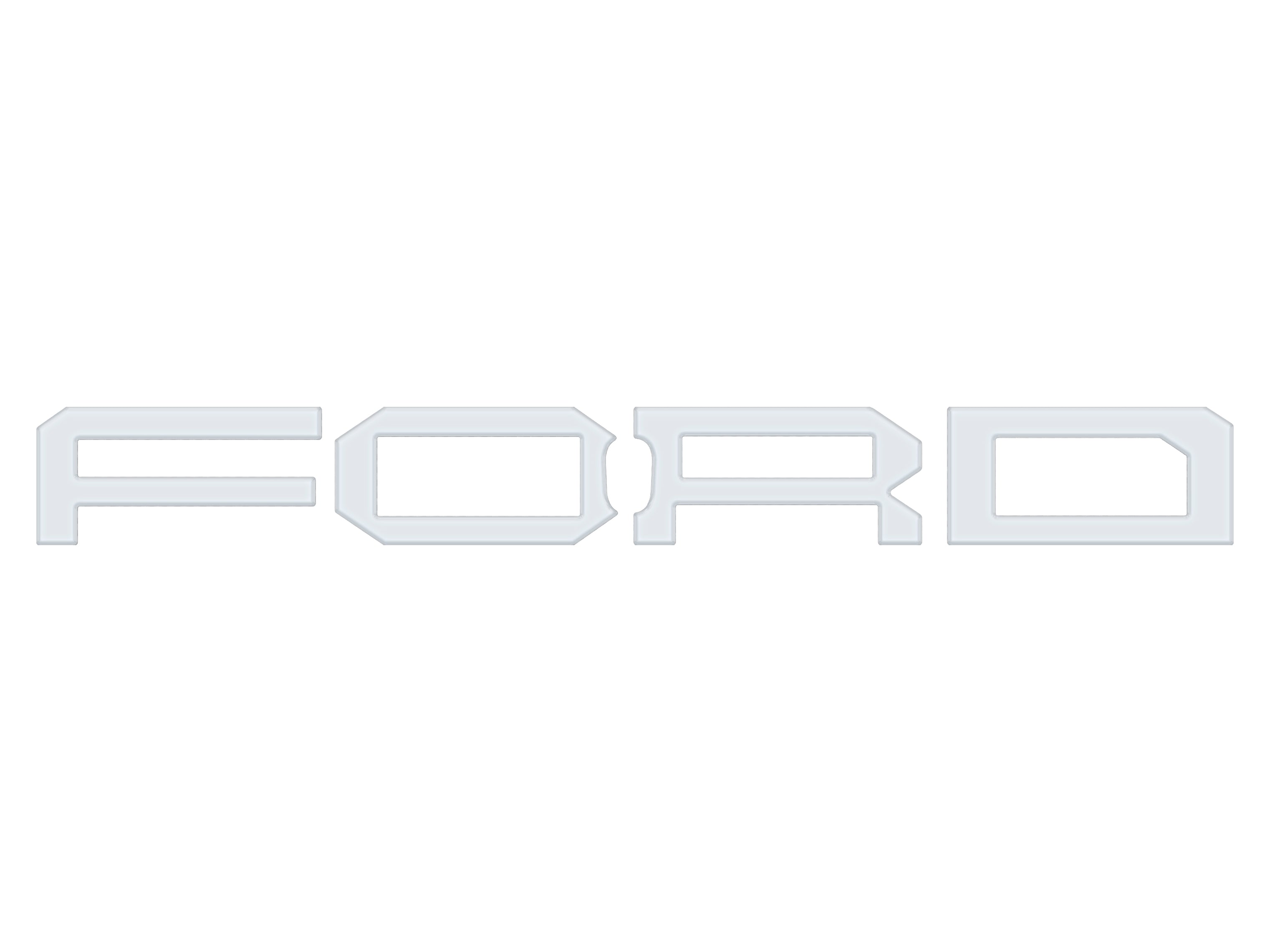 Raptor Front Grill Letter Overlays Fits 2022-2023 Ford Bronco ...