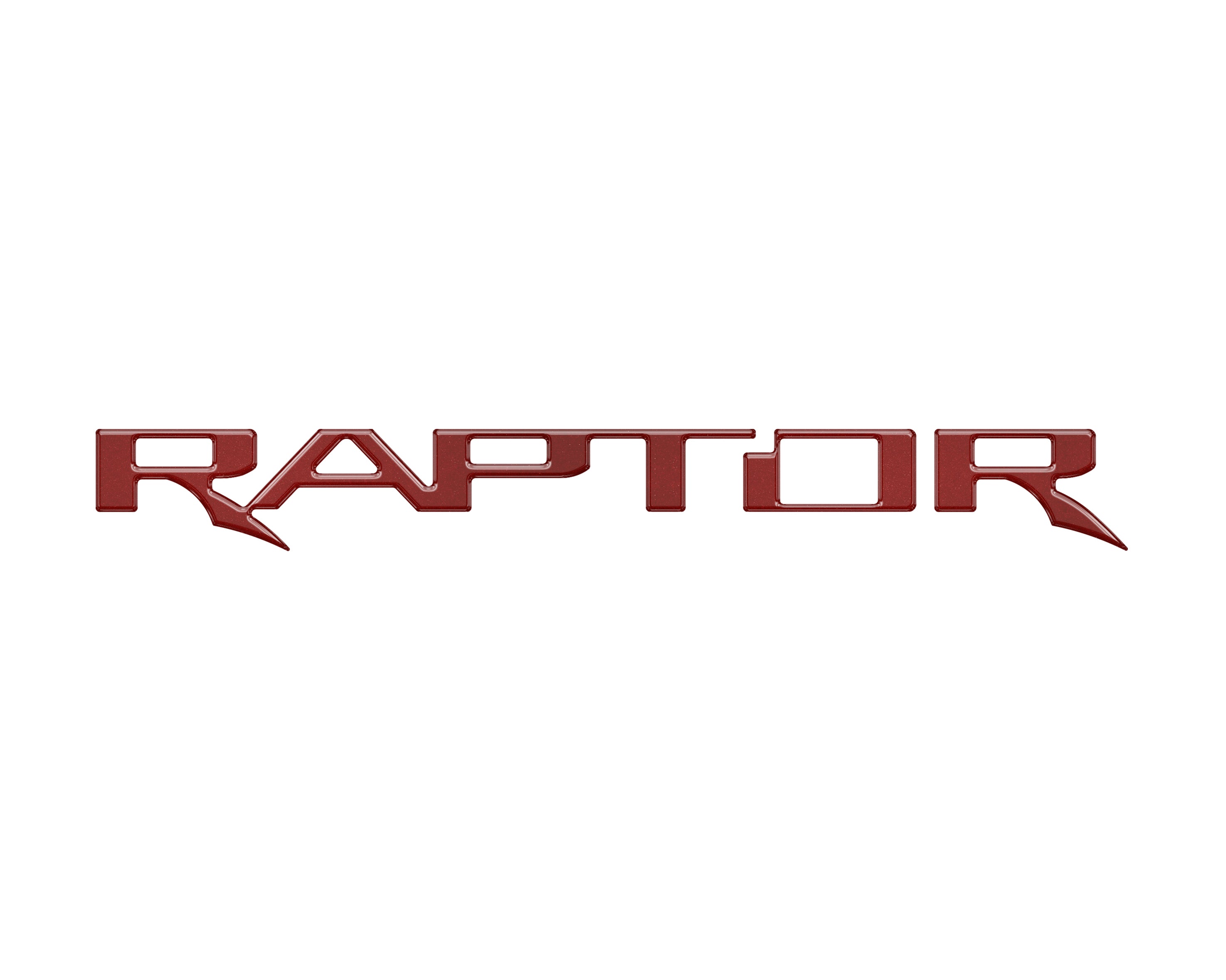 Raptor Tailgate Letter Inserts Fits 2017-2023 Ford F-150 Raptor ...