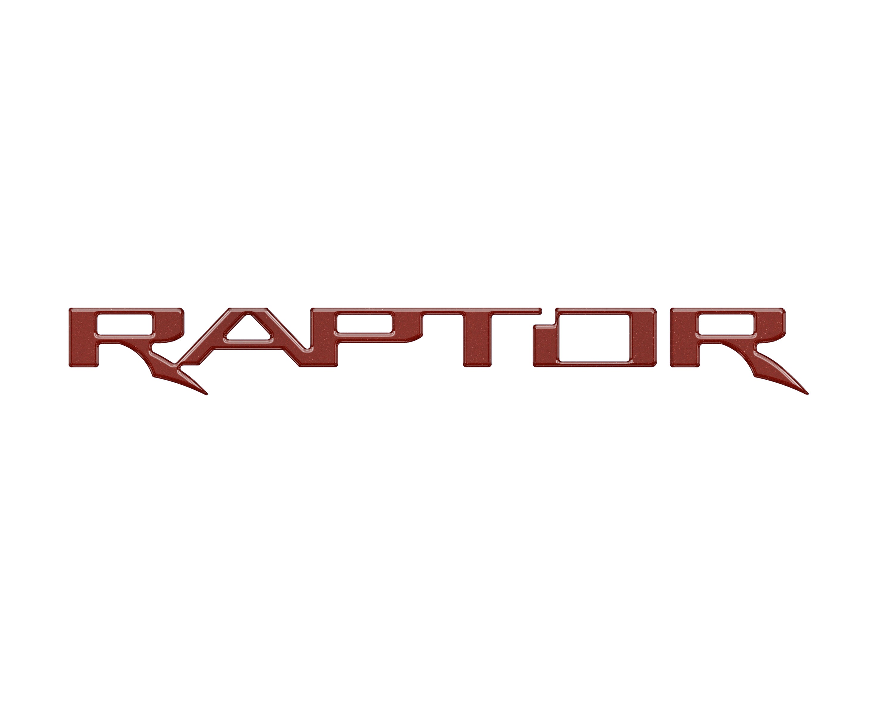 Raptor Tailgate Emblem Inserts Fits 2017-2026 Ford F-150 Raptor ...