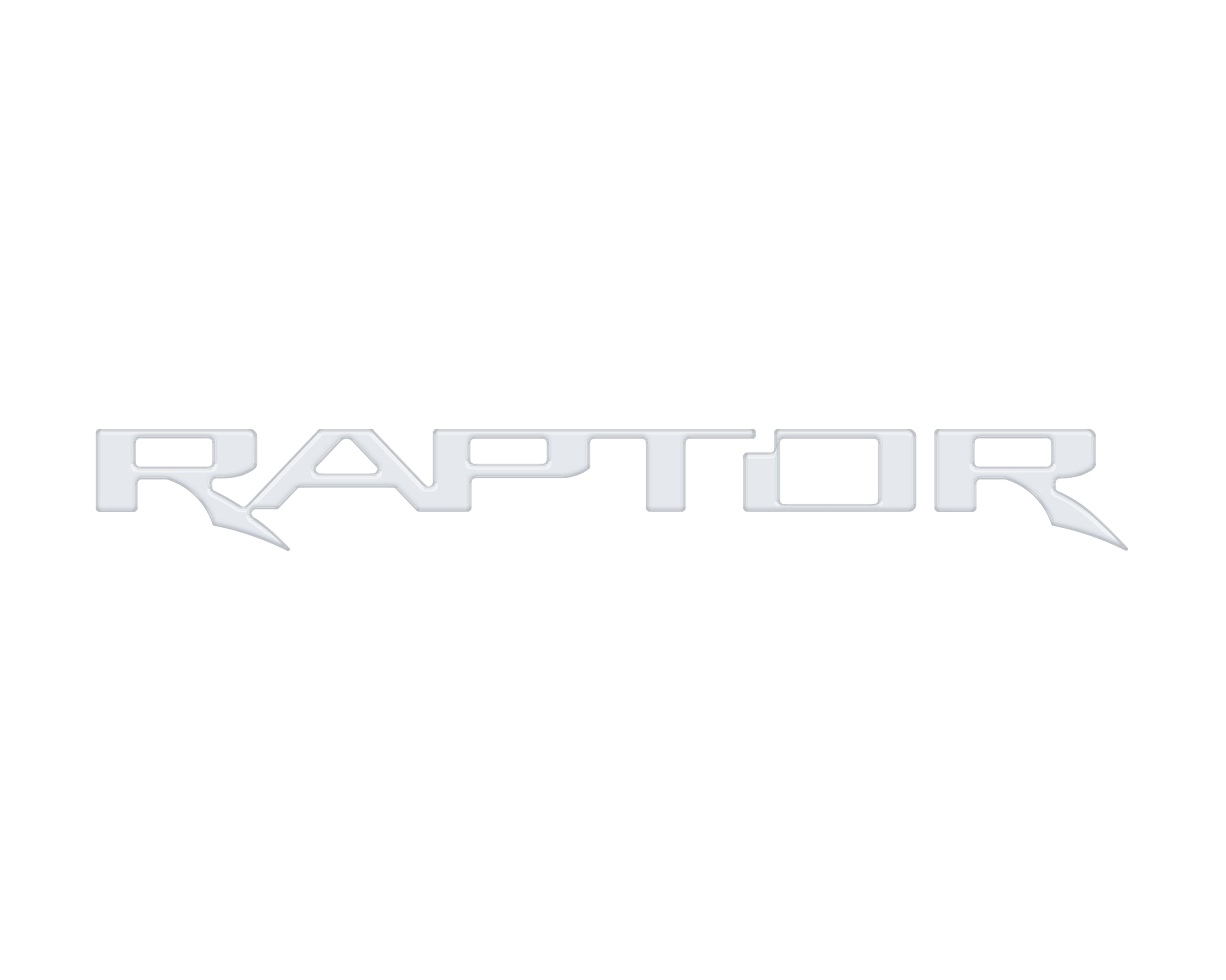 Raptor Tailgate Letter Inserts Fits 2017-2023 Ford F-150 Raptor ...