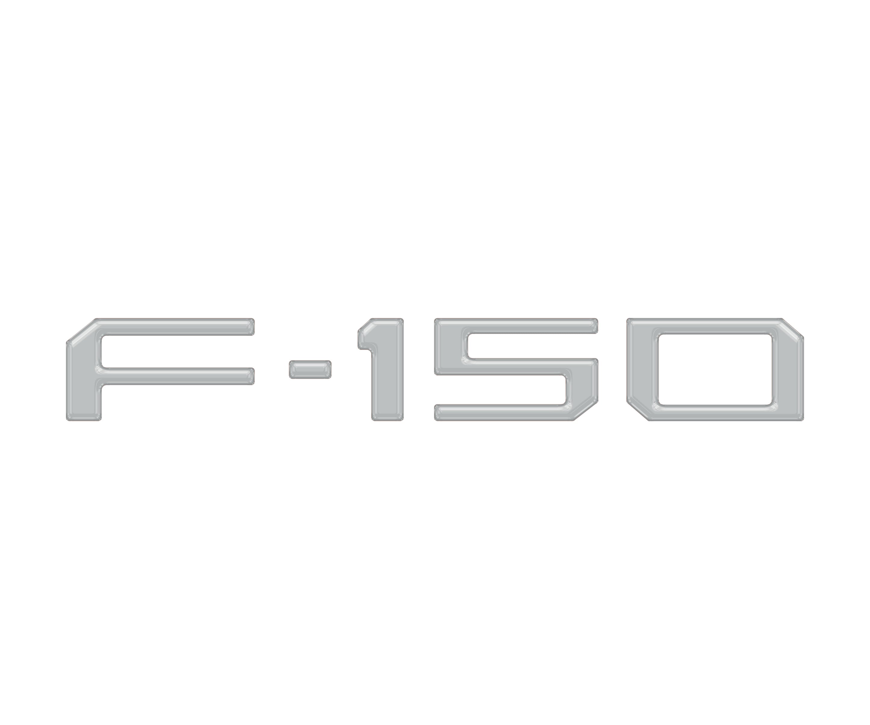 Tailgate Applique F-150 Emblem Overlays Fits 2021-2026 Ford F-150 Rapt ...