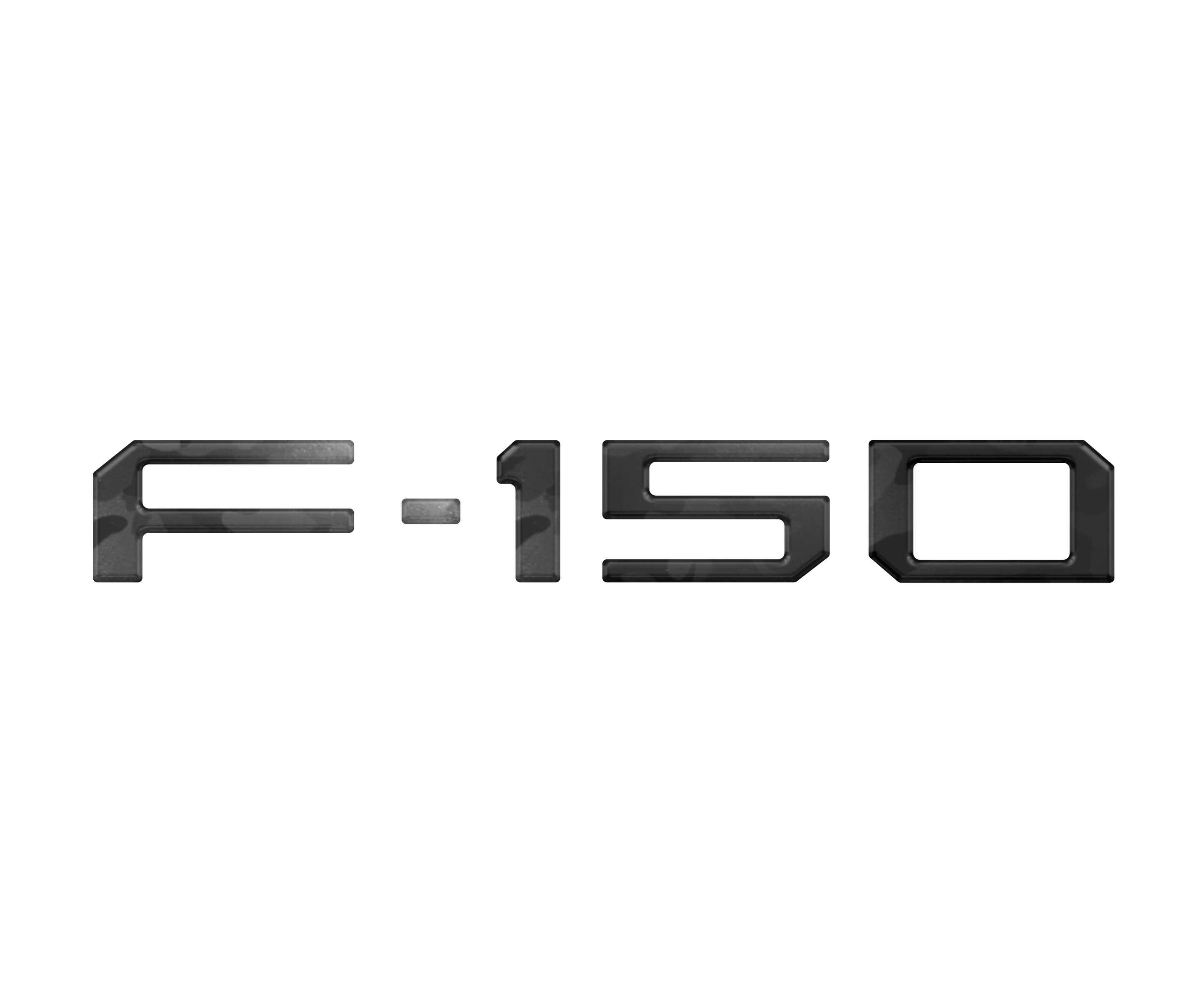 Tailgate Applique F-150 Emblem Overlays Fits 2021-2026 Ford F-150 Rapt ...
