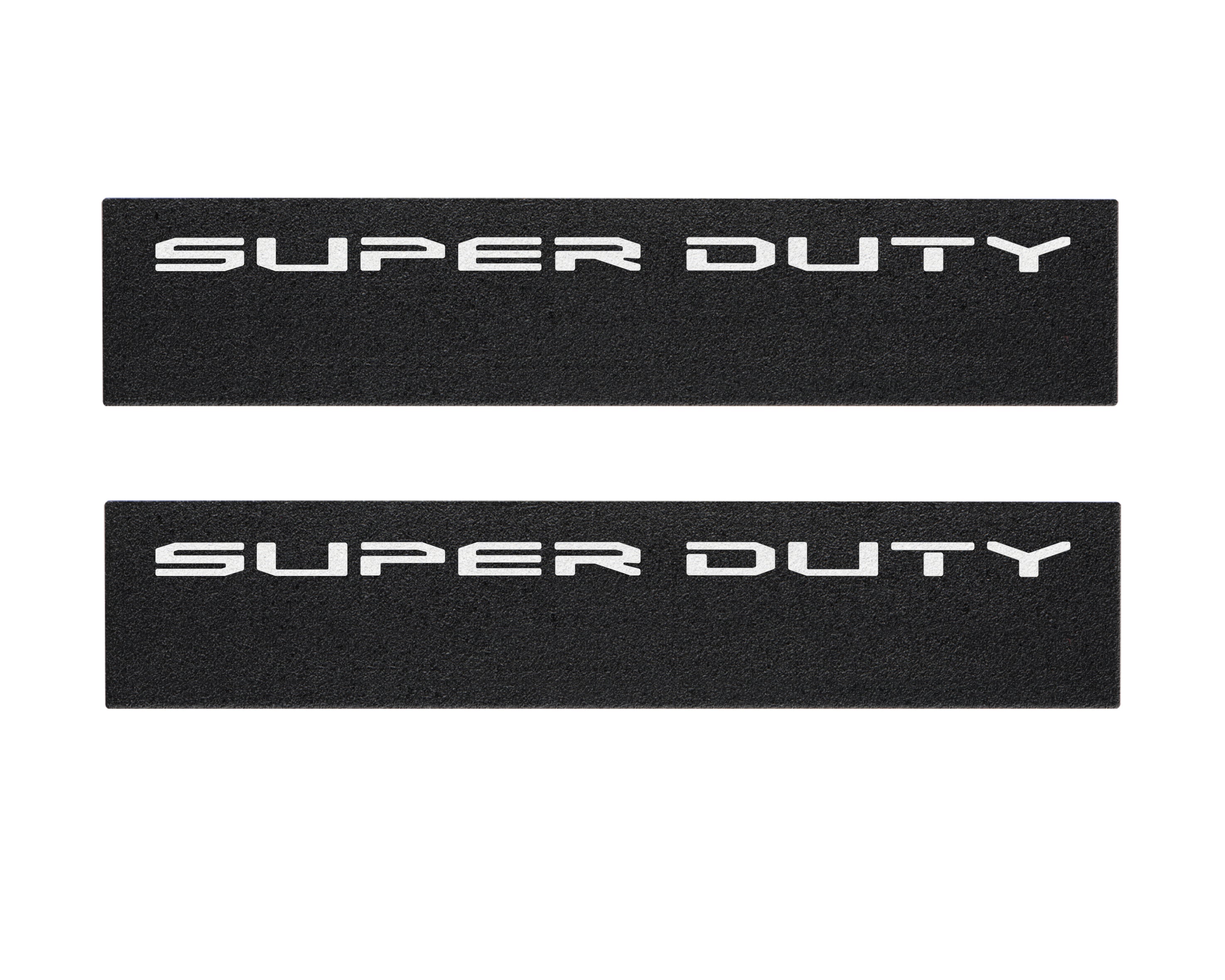 Door Sill Protection Overlays (Textured) Fits 2023-2026 Ford Super Dut ...