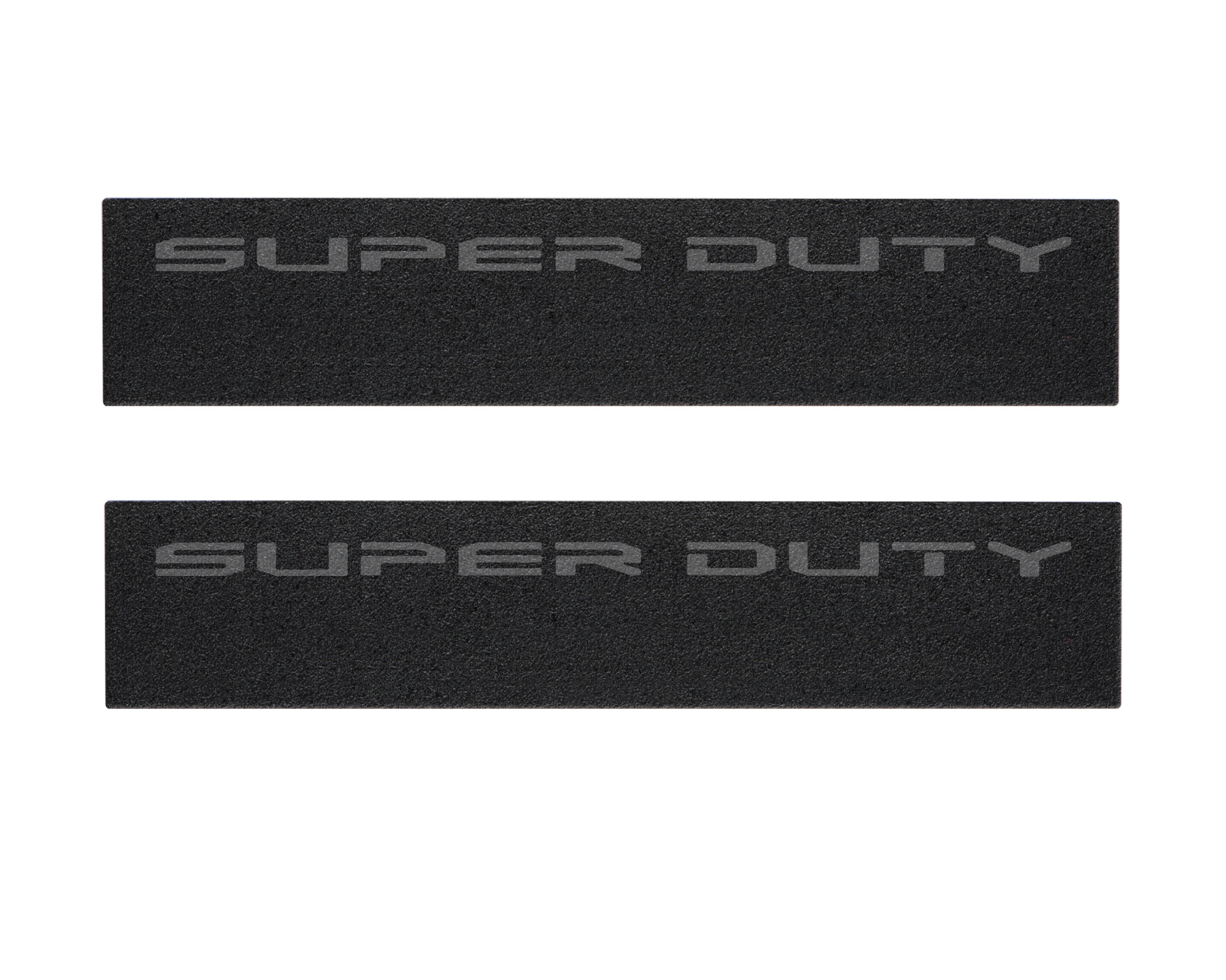 Door Sill Protection Overlays (Textured) Fits 2023-2026 Ford Super Dut ...