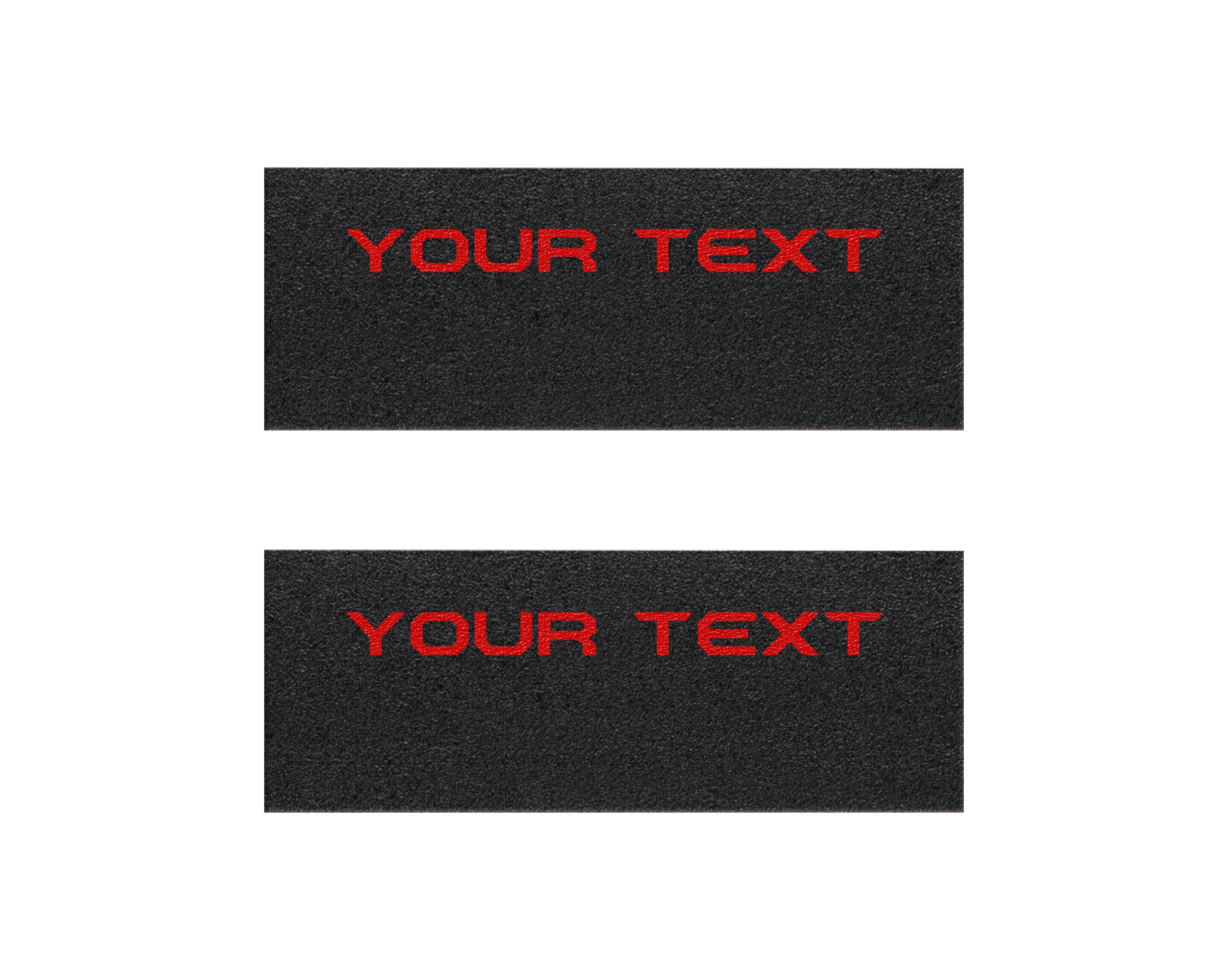 Door Sill Protection Overlays (Textured) Fits 2023-2026 Ford Super Dut ...