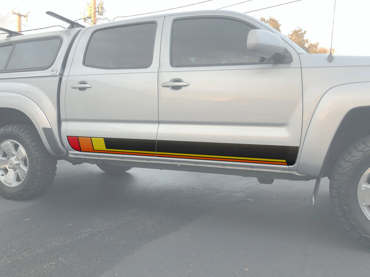 Rocker Panel Protection Overlays Fits 2005-2015 Toyota Tacoma ...