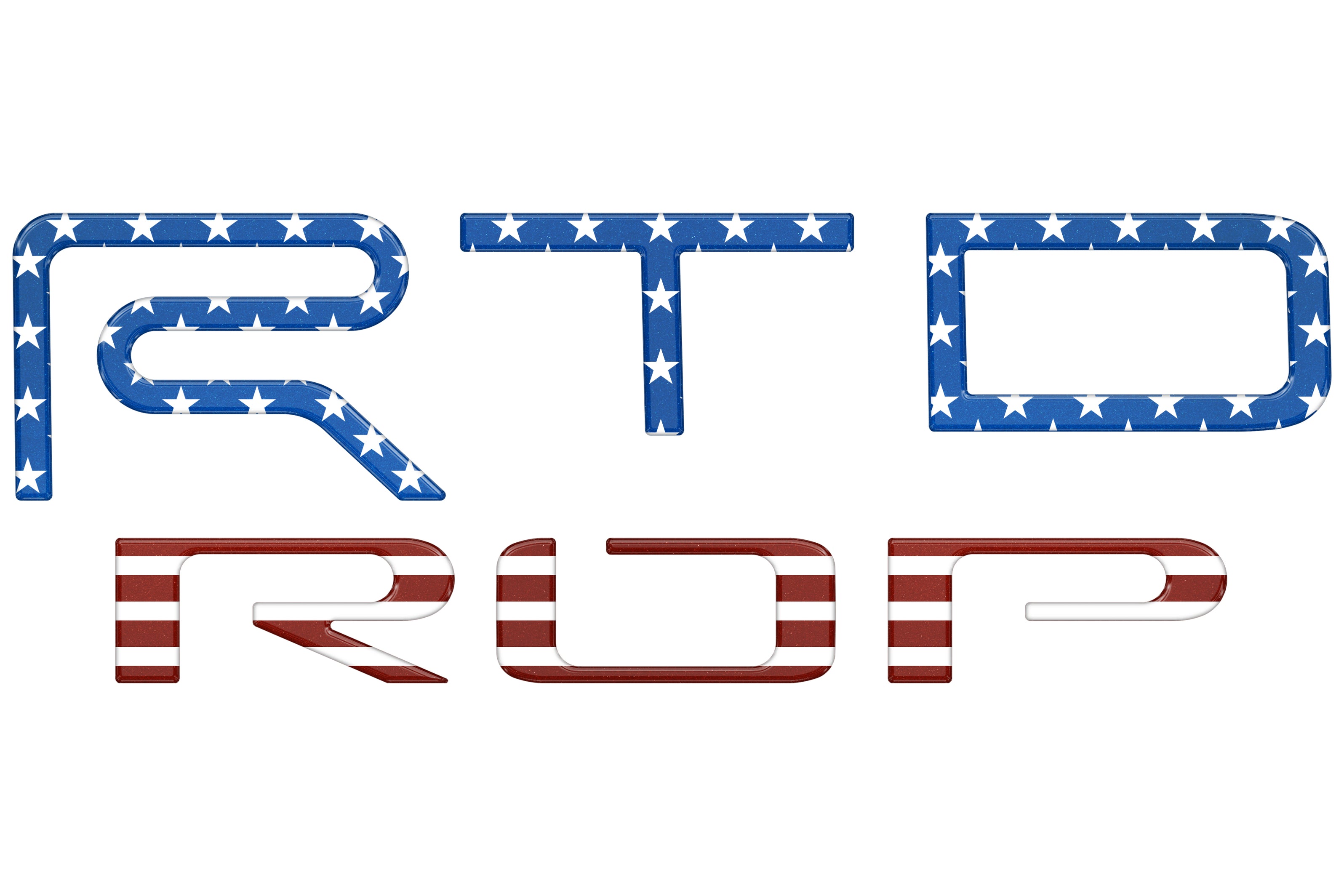 TRD Pro Tailgate Letter Inserts Fits 2022-2026 Toyota Tundra — Tufskinz.com