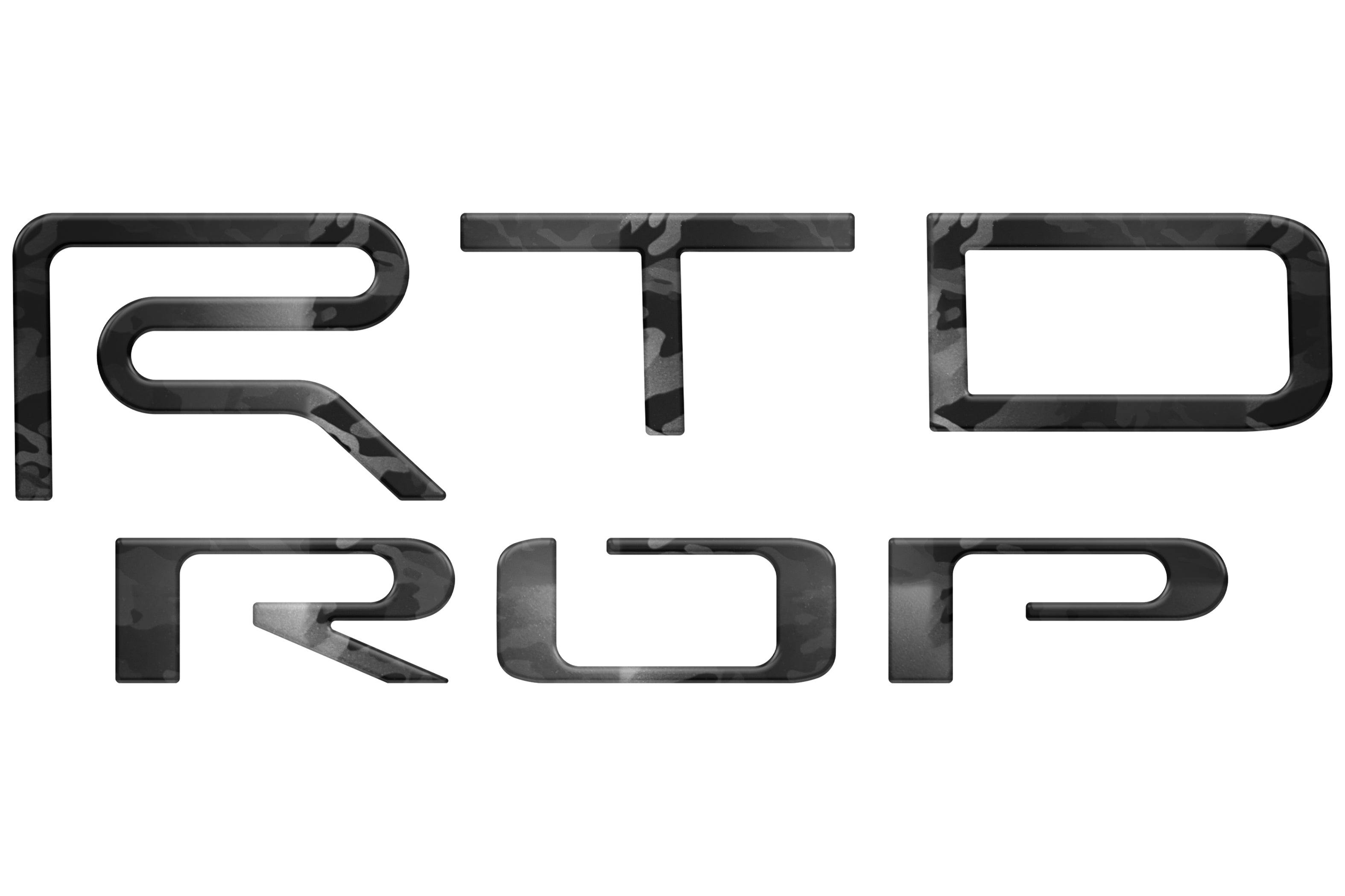 TRD Pro Tailgate Letter Inserts Fits 2022-2026 Toyota Tundra — Tufskinz.com