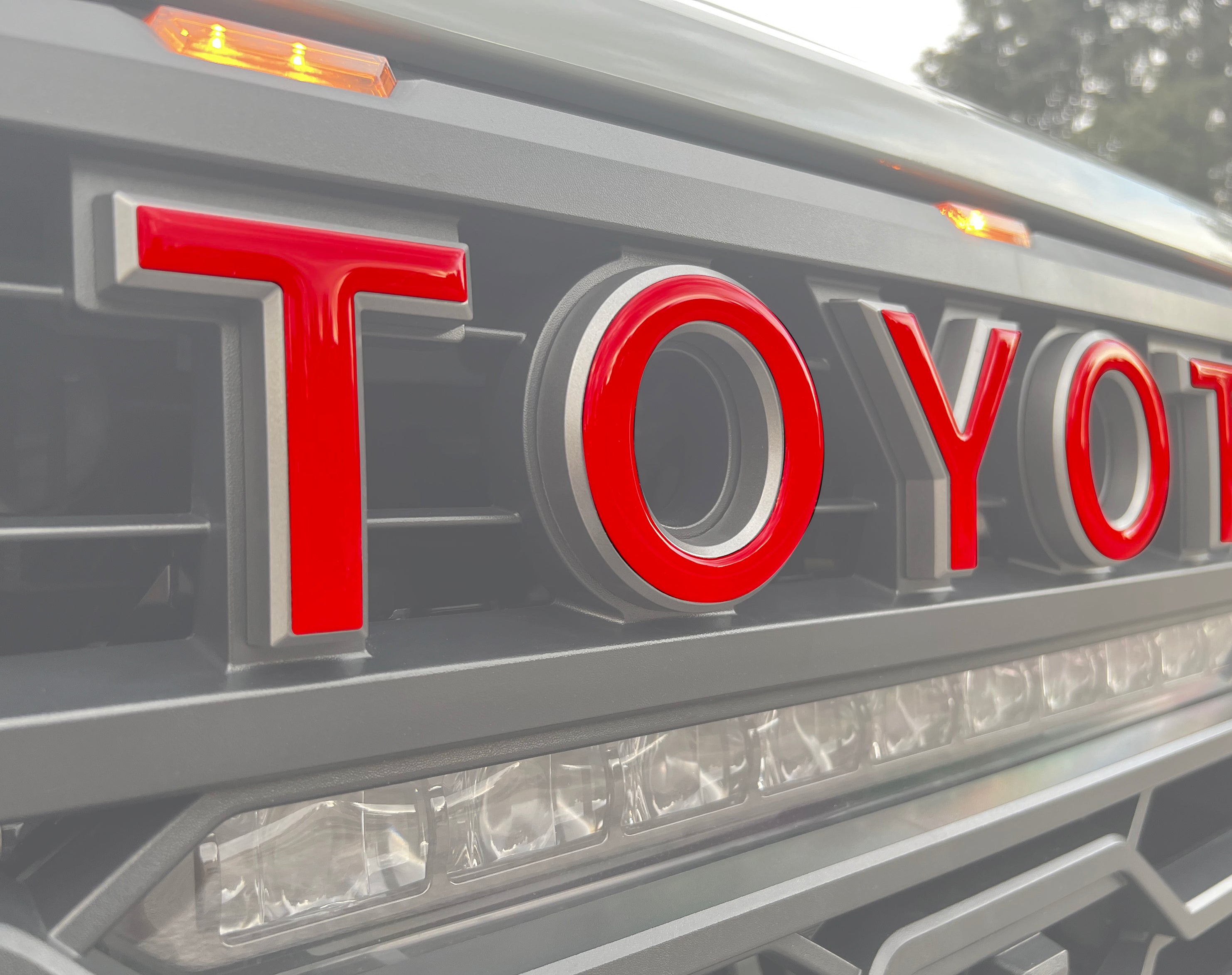 TRD Pro Grille Letter Overlays Fits 2022-2026 Toyota Tundra & 2023-202 ...