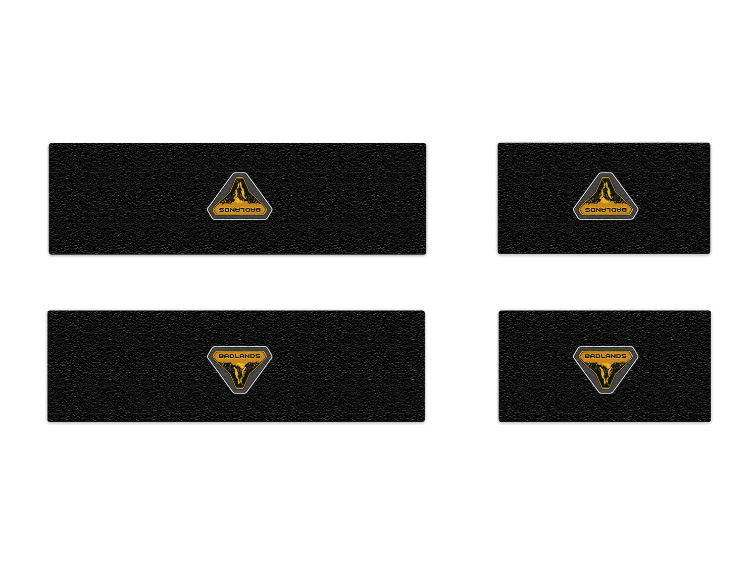 Door Sill Protection Overlays Fits 2021-2025 Ford Bronco — Tufskinz.com