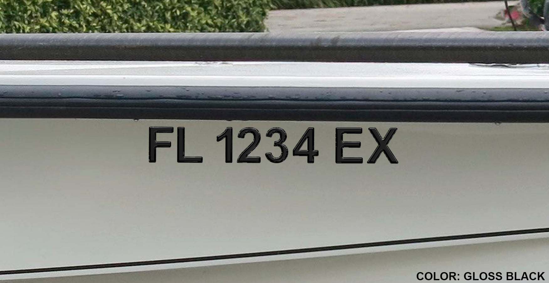 Boat/Jet Ski Registration Numbers and Lettering — Tufskinz.com